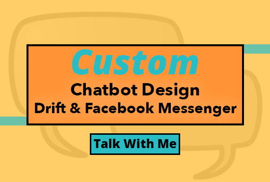 Write and build a custom drift chatbot by Loganjmcelroy | Fiverr