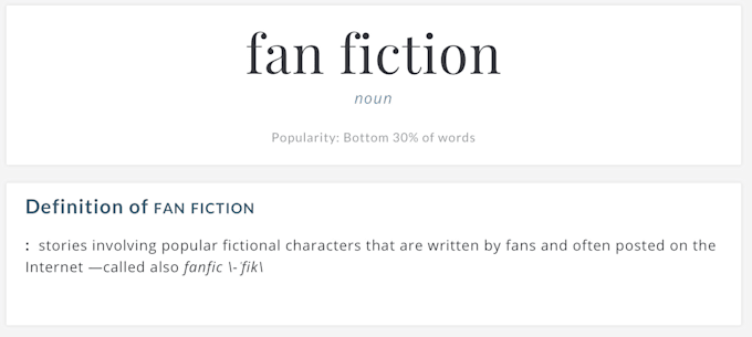 Write fan fiction for you by Ashsmith2020 | Fiverr