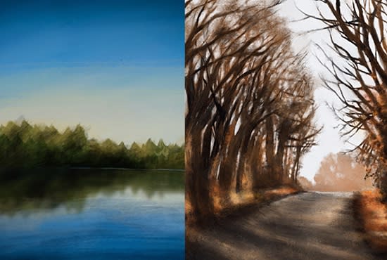 Create beautiful, detailed backgrounds or landscapes by Christamaria ...