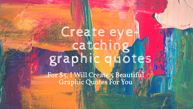 Create eye catching quotes design by Justineryan25 | Fiverr