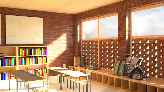 Do simple renders that represent a mood of the space by Jurekozmus | Fiverr