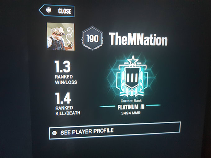 Help you with your rank on r6 i can help you go platinum by ...
