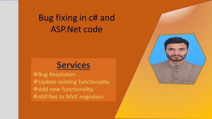 Fix bugs in c sharp and asp dotnet by Teamofhaseeb | Fiverr Fix bugs in c sharp and asp dotnet by Teamofhaseeb | Fiverr