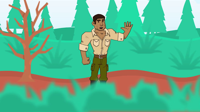 Create your 2d cutout animation video by Wesleysales3d | Fiverr