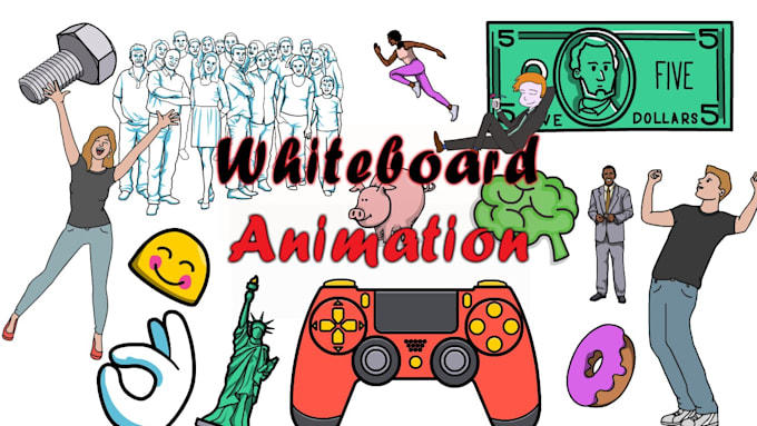 Create custom whiteboard animation by Robbyhendrawan | Fiverr