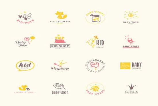 Design professional kids baby logo, baby products design by Designbuxbd ...
