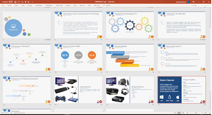 Make your powerpoint presentation look nice by Agungpambd | Fiverr