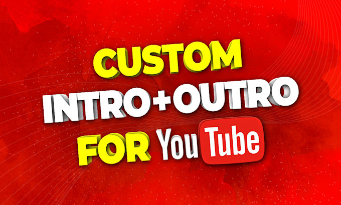 Create you a youtube, podcast intro and outro logo animation by ...