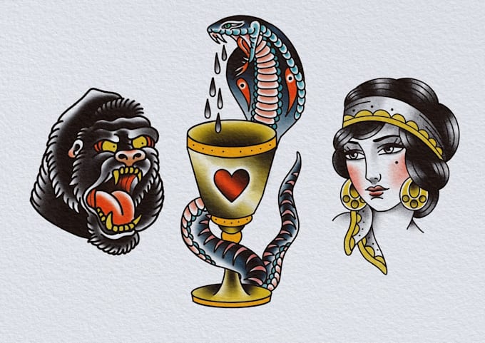 Draw a classic, traditional style artwork by Matt659 | Fiverr