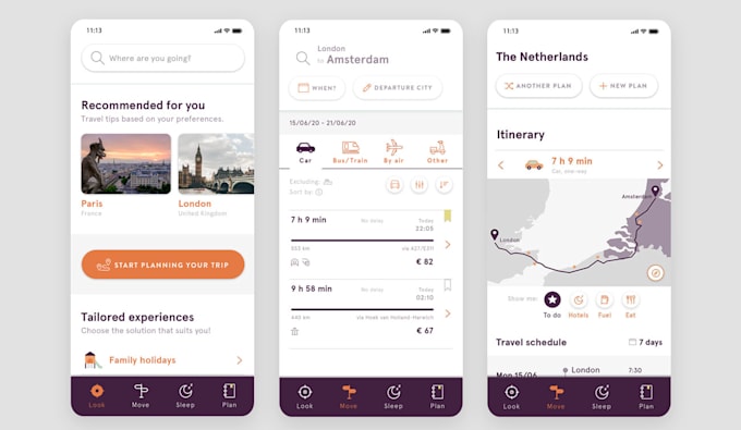 Design professional ui and gui for mobile app or website by Annaz ...