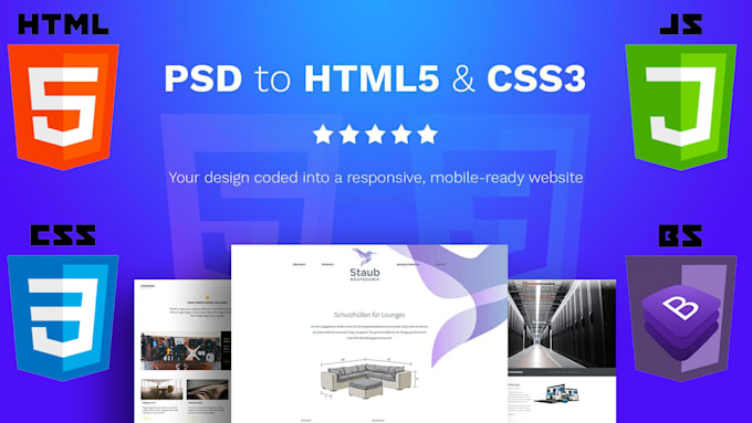 Be your front end web developer, html5, css3, bootstrap by Ashish_mondal | Fiverr