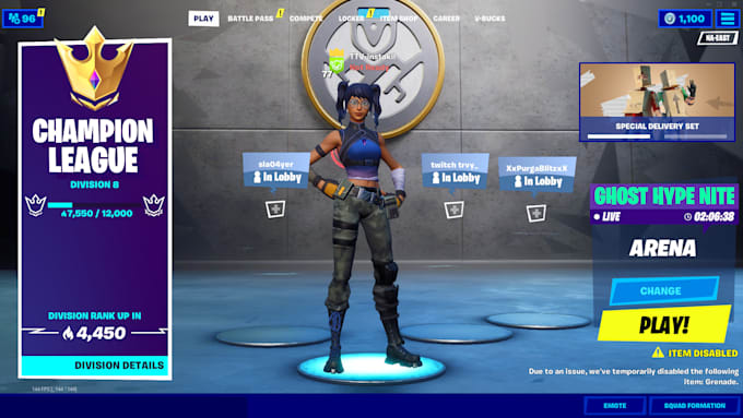 Get you any amount of arena points in 1 day by Instakil | Fiverr