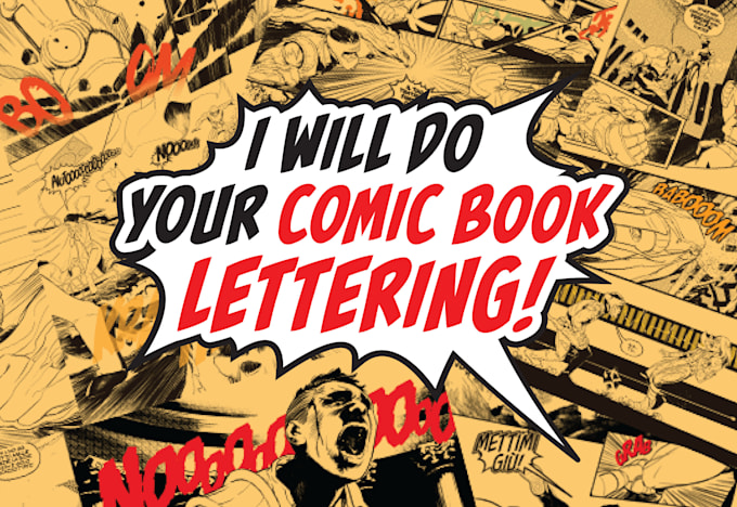 Do the lettering for your comic book by Toto_anespo | Fiverr