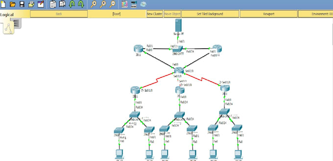 Design network projects on cisco packet tracer by Mhaseebz98 | Fiverr