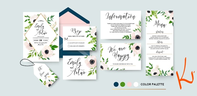 Create invitations flyers or posters for your events by Khadijamujeeb ...