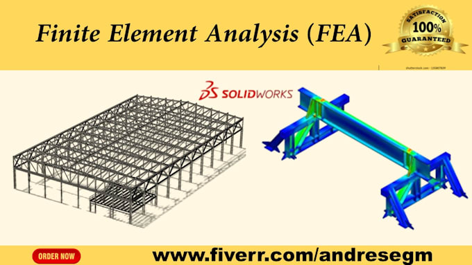 Do finite element analysis fea in solidworks by Andresegm | Fiverr