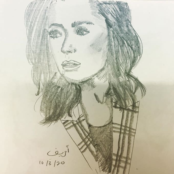 Do a simple drawing based on your request by Katsuya_jean | Fiverr