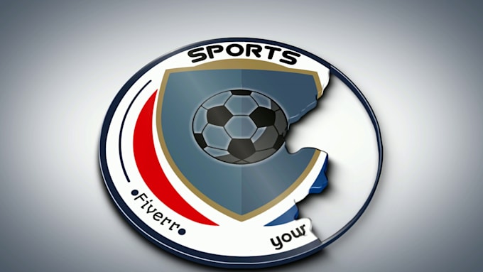 Make 3d sports logo intro video by Royalcreators | Fiverr