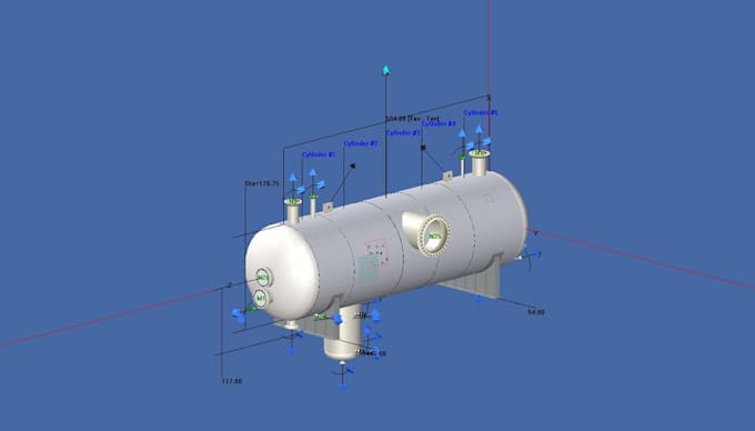 Design your pressure vessel according to asme code by Andresegm | Fiverr