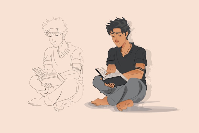 Unique illustrations for children book custom art by Pacloud | Fiverr