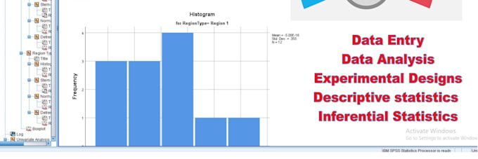 Do statistical data entry, data analysis using spss, excel by Multitayo ...