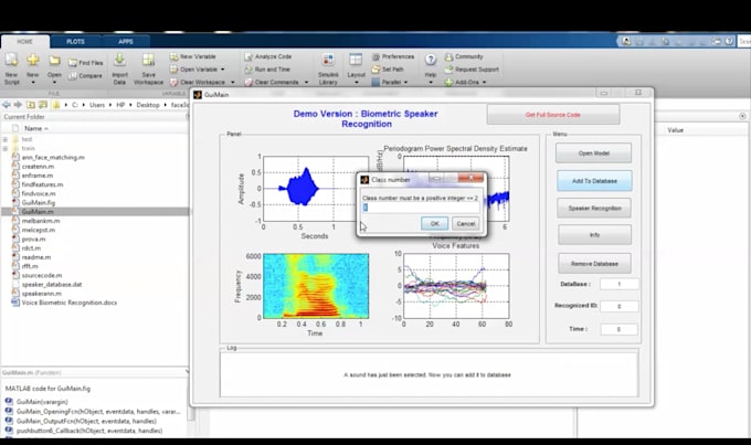 Help you with ur assignment matlab voice recognition system by Syedalma ...