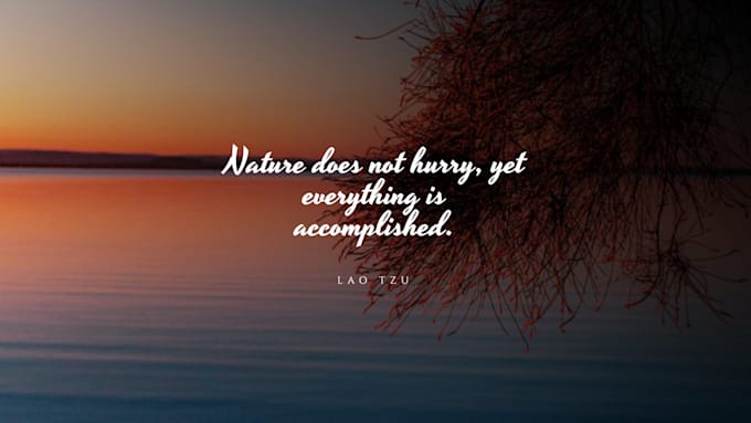 Make an extremely beautiful eyecatching quotes for you by ...