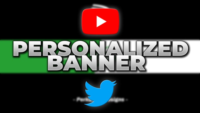 Make you a youtube banner or twitter header by Perkusito_ | Fiverr