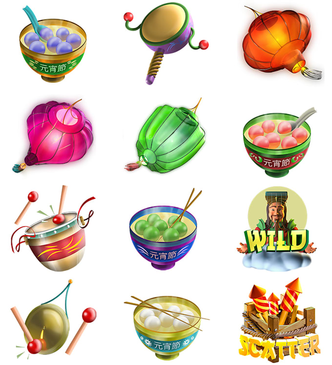 Illustrate custom game icons by Thesithcrafter | Fiverr