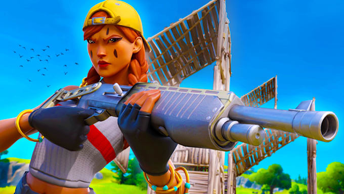 Do 3d fortnite thumbnail by L10n3l310 | Fiverr