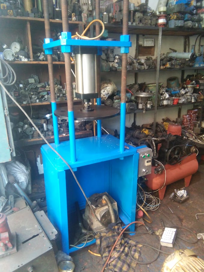 Make hydraulic press,power units by Umarabid518 | Fiverr