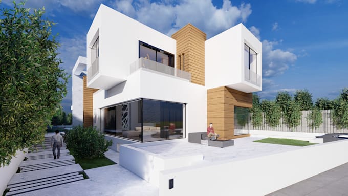 Create amazing architectural renders only for you by Noeliart | Fiverr