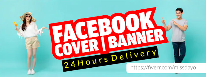 Design a catchy facebook cover by Missdayo | Fiverr