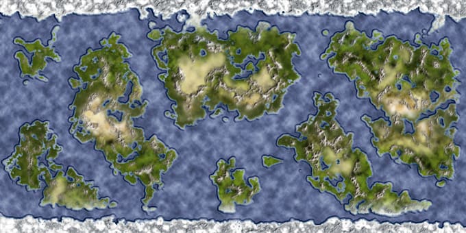 Make an atlas style world map for rpgs and stories by Caloftyr | Fiverr