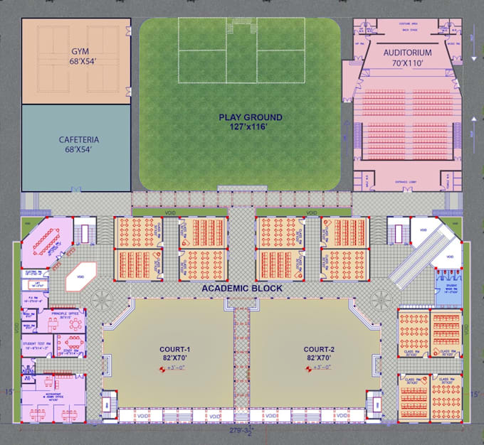 Planning and rendering architectural plan 2d, 3d master plan etc by ...