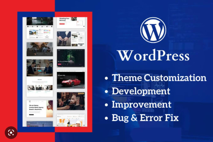 Update, customize theme and bug fix wordpress website by Chdanii | Fiverr Update, customize theme and bug fix wordpress website by Chdanii | Fiverr