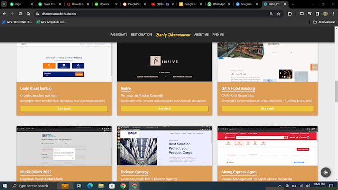 Build a web company profile for your business by Bariqdharmawan | Fiverr
