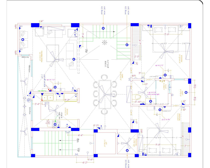 Electrical layout of building by Mohit_gupta98 | Fiverr