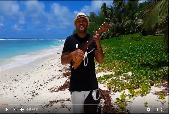 Sing a personalized easter song with my ukulele at the beach by ...
