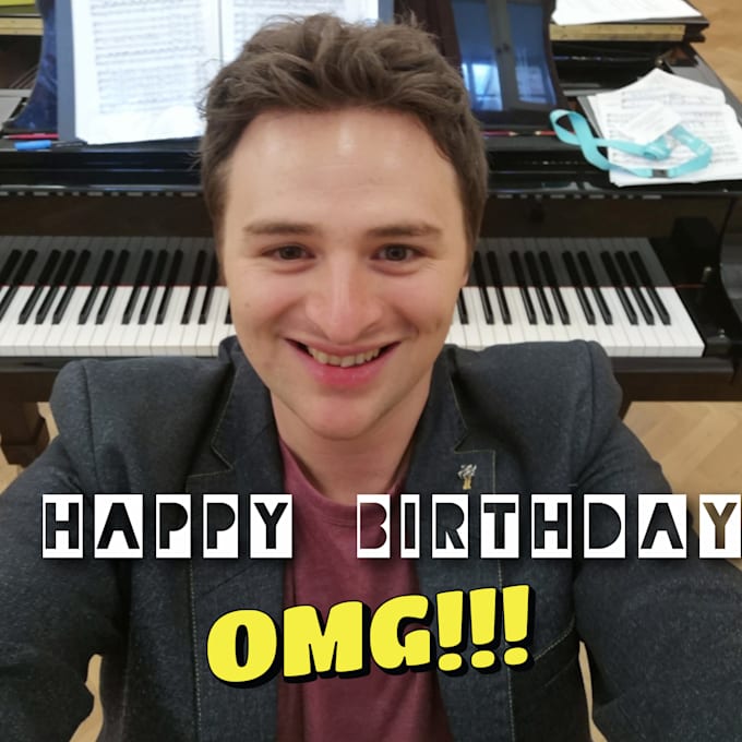 Sing an opera happy birthday by Joshuamills | Fiverr
