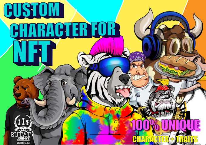 Do unique nft art collection with 100, 1k, 10k nfts by Janakakumara991 | Fiverr