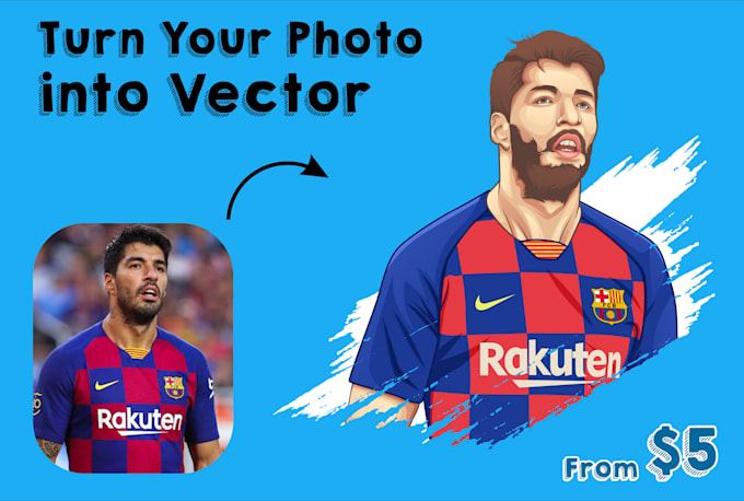 Turn your photo into high quality vector cartoon by Luthfiart | Fiverr