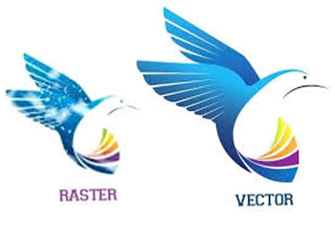 Vector tracing, redraw, convert raster logo, image to vector by ...