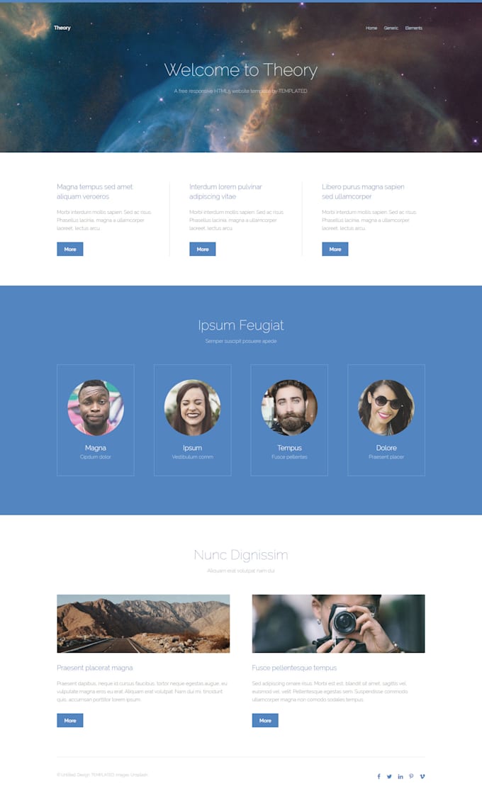 Make your web page with html css and javascript by Hatimzoaib | Fiverr