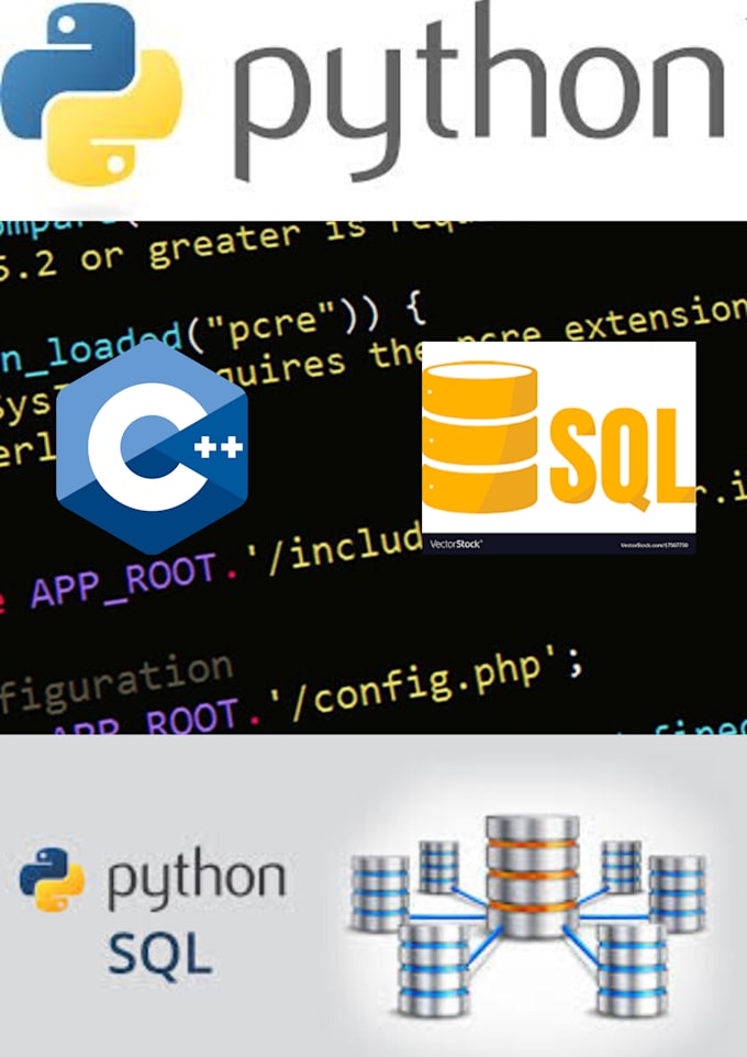 Do python,sql,cpp programming tasks by Arhum_anjum | Fiverr