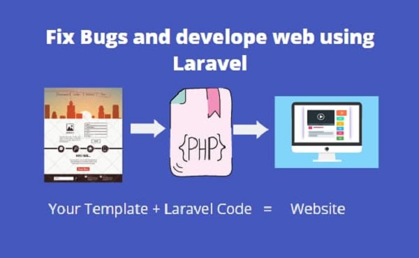 Do web development using laravel by Ashararsi | Fiverr