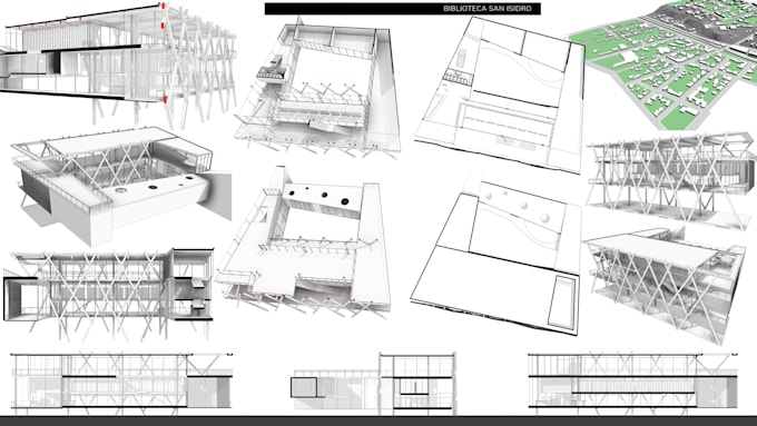 Do your bim project 3d structure model in revit simple by Camilabrest ...