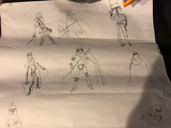 Draw whatever you want by Battle_droid | Fiverr