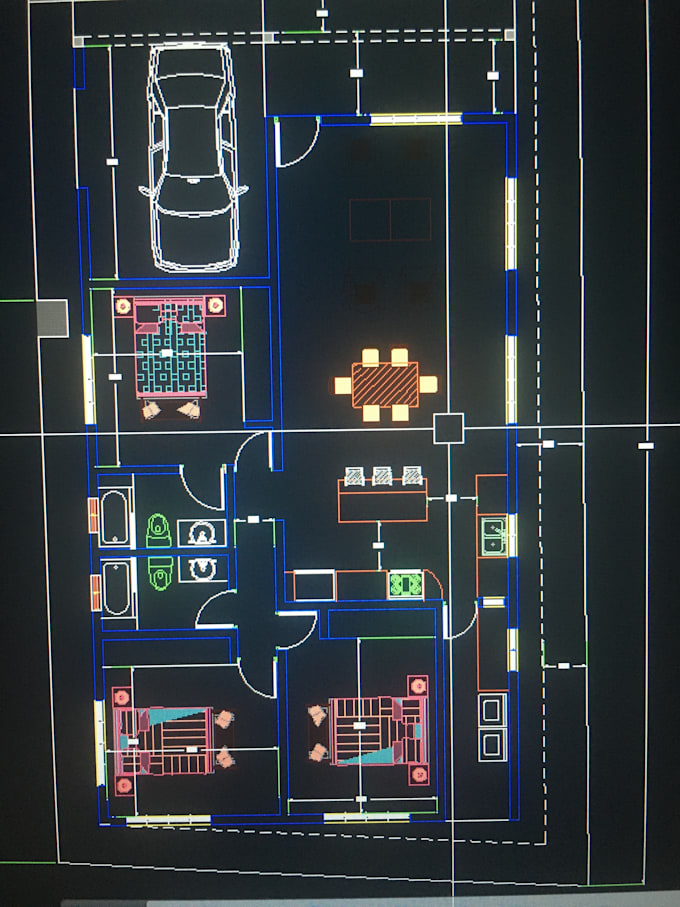 Architectural drafting in autocad by Arch_3drenders | Fiverr