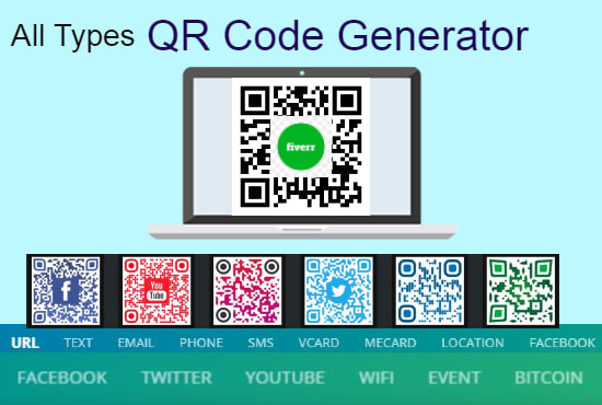 Creat colour qr code and stylish qr code by Farissanu | Fiverr
